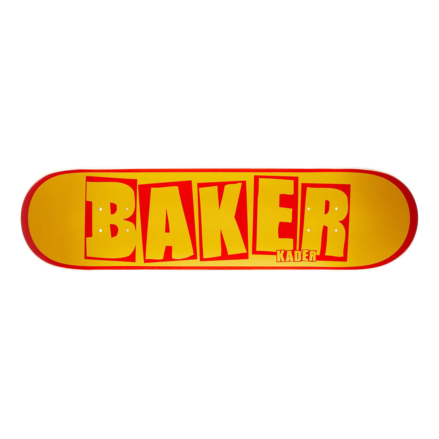 BAKER KADER BRAND NAME YELLOW/RED CUSTOM COMPLETE 8.0