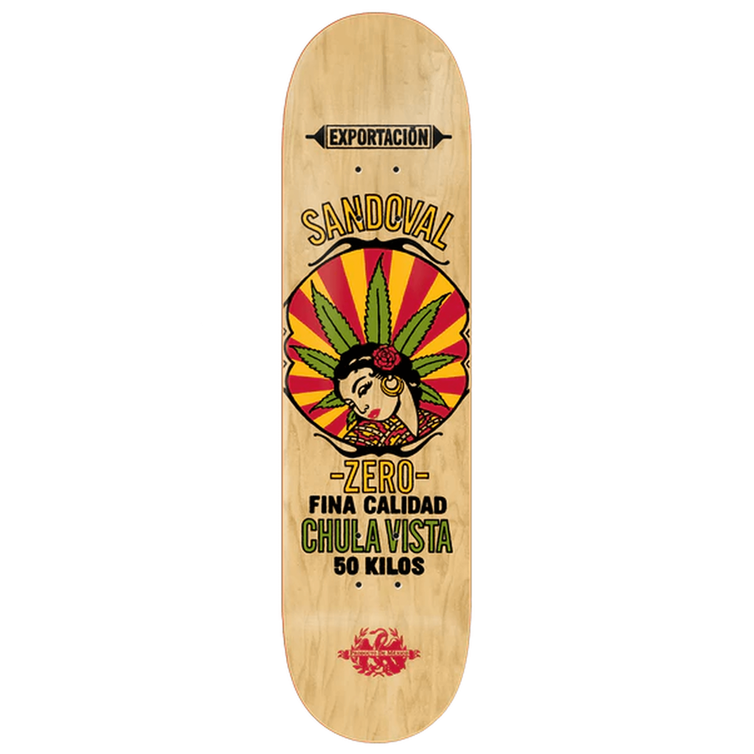 ZERO SANDOVAL HEMP BAG DECK 8.125