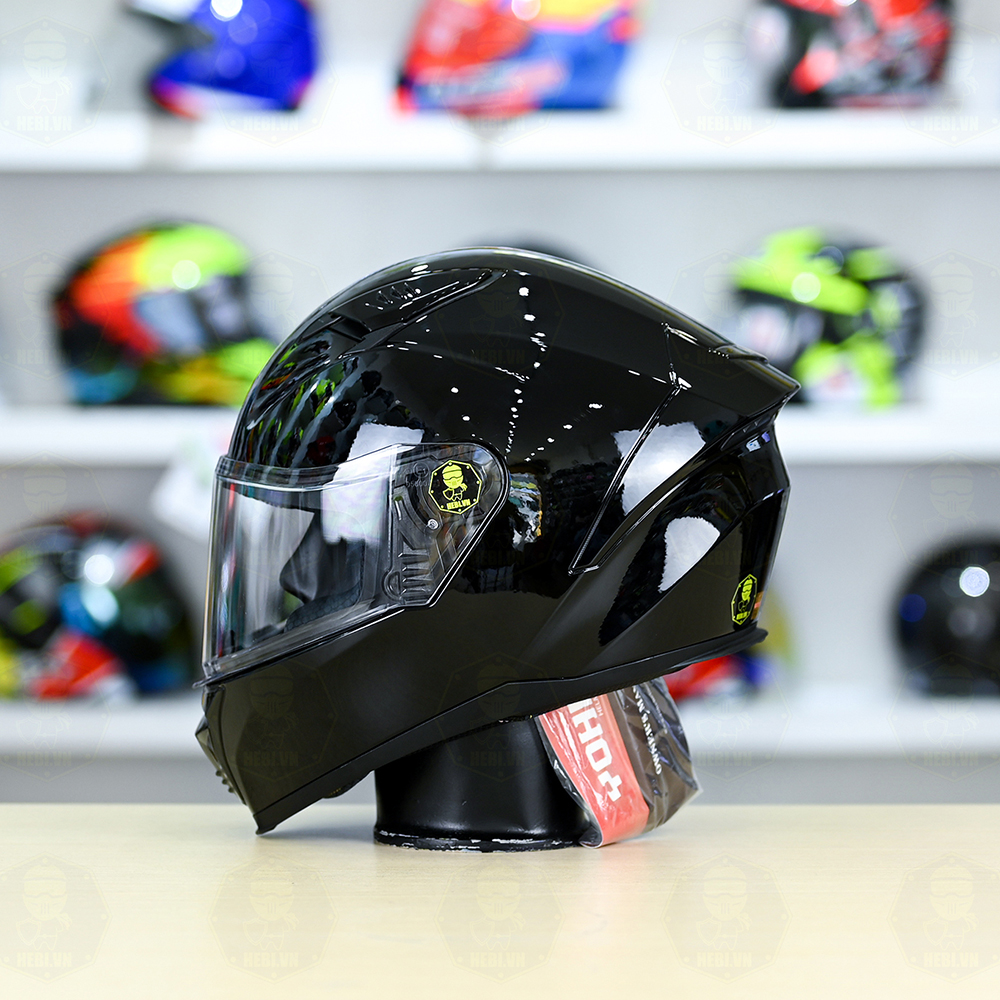 Mũ Fullface Yohe 985 Đen Bóng FREESHIP Hello Biker Mũ Bảo Hiểm Đồ Bảo ...