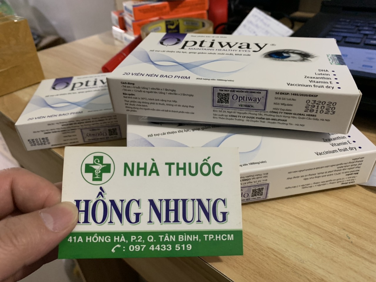 MUA OPTIWAY SÁNG MẮT Ở ĐÂU UY TÍN TỐT NHẤT HÀ NỘI, TPHCM Nhà Thuốc Hồng ...