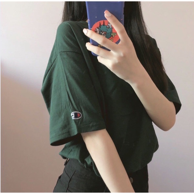Champion Basic Tee with hand logo