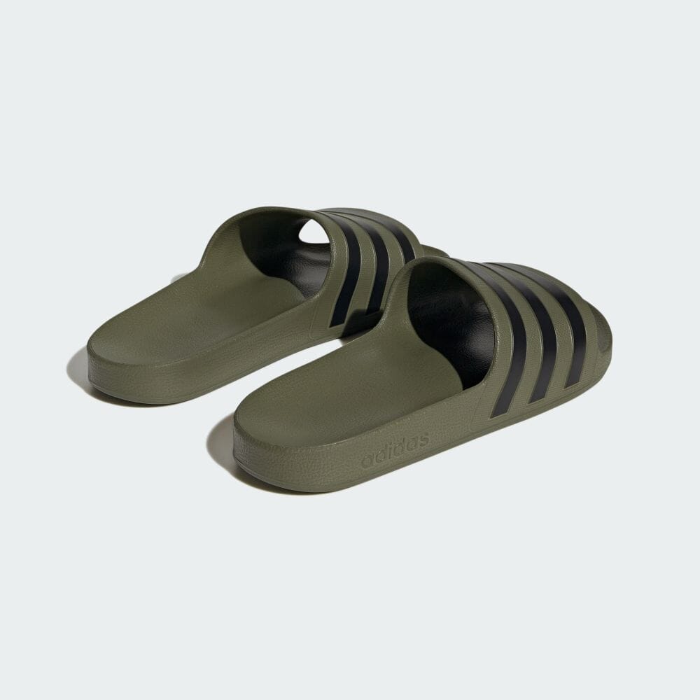 Dép Adidas Chính Hãng - ADILETTE AQUA SLIDES - Rêu/Đen | JapanSport HP9392