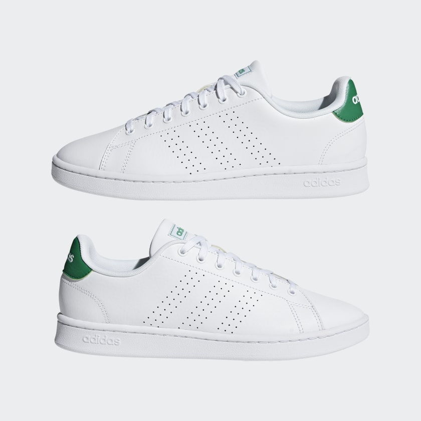 Giày Adidas Nam Nữ Chính Hãng - ADVANTAGE - White/Green | JapanSport ...