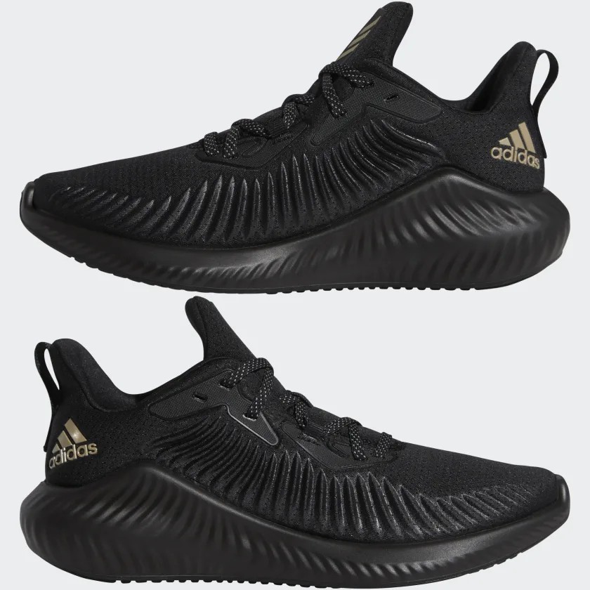 Giày Adidas Chính hãng - Alphabounce+ Nữ - Đen | JapanSport G28571