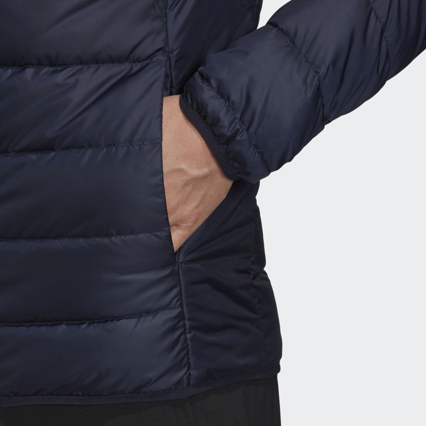 Áo Khoác Adidas Chính Hãng - ESSENTIALS DOWN - Navy | JapanSport GH4594