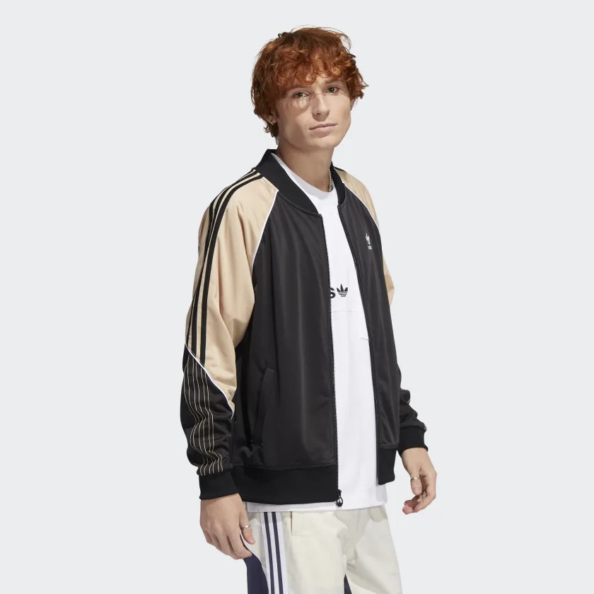 Áo Khoác Adidas Nam Chính Hãng - Tricot SST Track Jacket - Đen ...