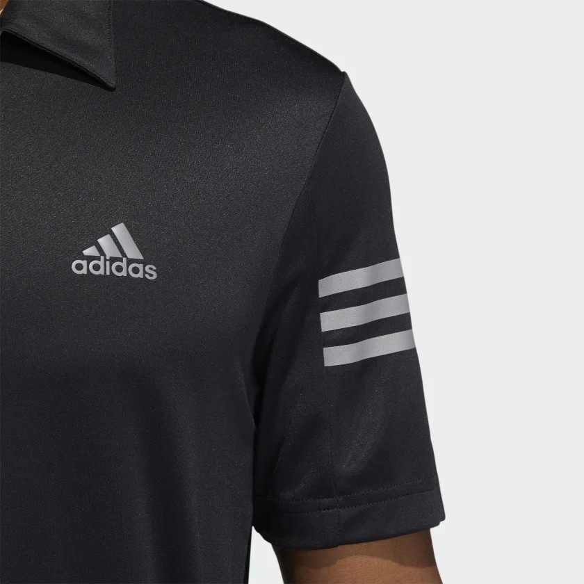 Áo Polo Adidas Nam Chính Hãng - 3-STRIPES POLO SHIRT - Đen | JapanSport ...