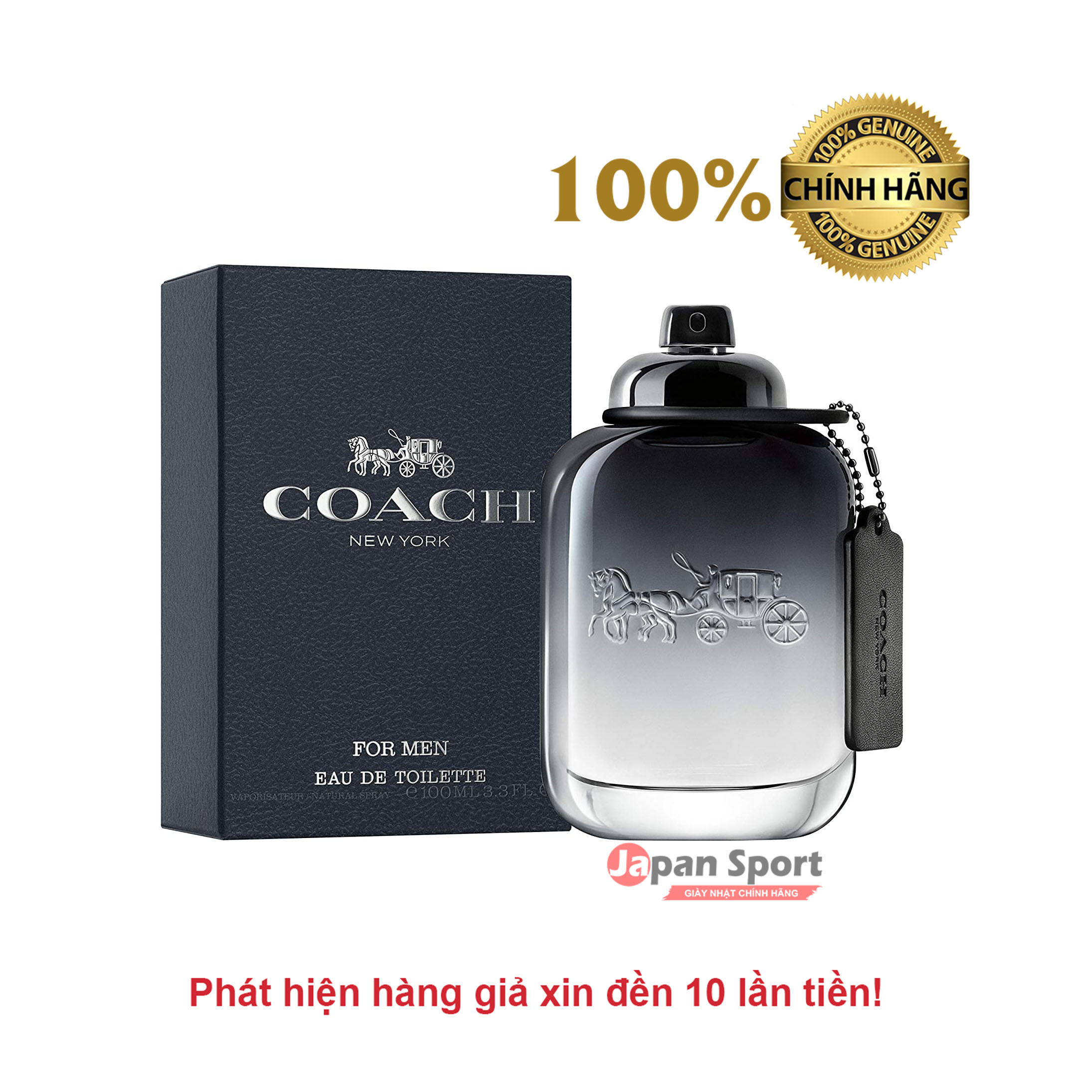 Nước hoa chính hãng Coach Man EDT 100 ml Aromatic Woody