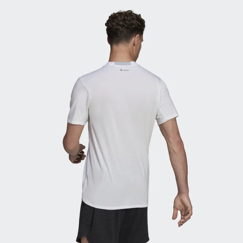 Áo Phông Adidas Nam Chính Hãng - DESIGNED FOR TRAINING TEE - Trắng ...