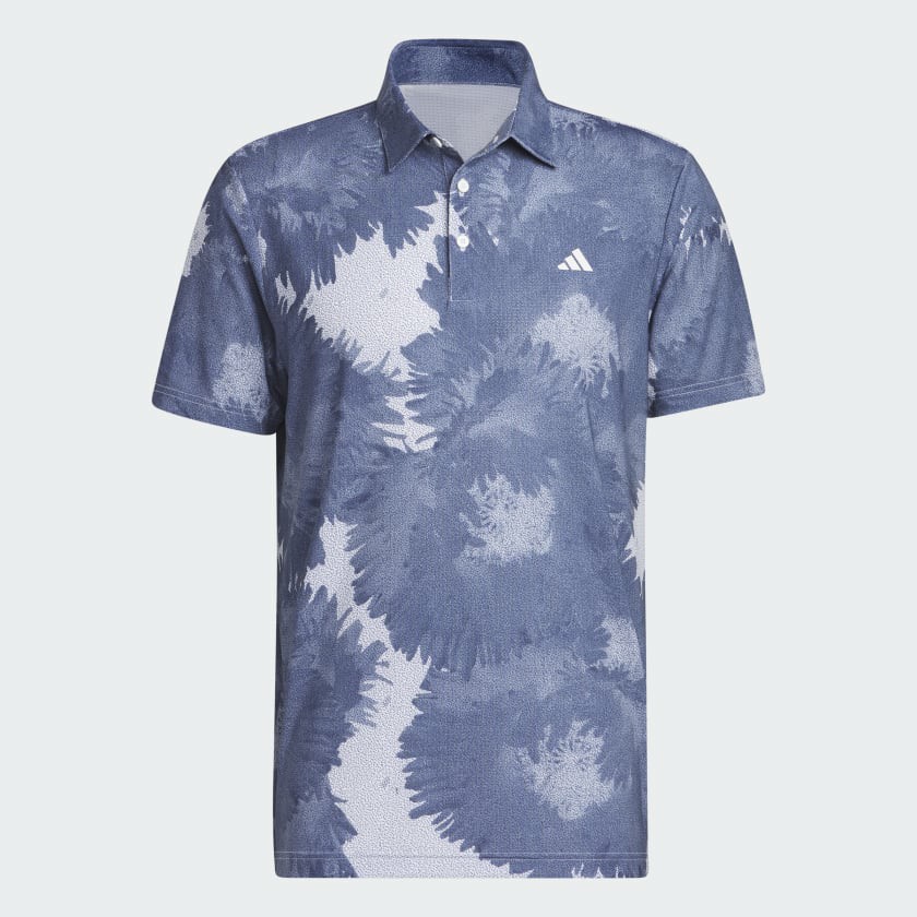 Áo Polo Adidas Nam Chính Hãng - FLOWER MESH GOLF POLO SHIRT - Navy | JapanSport HS1131