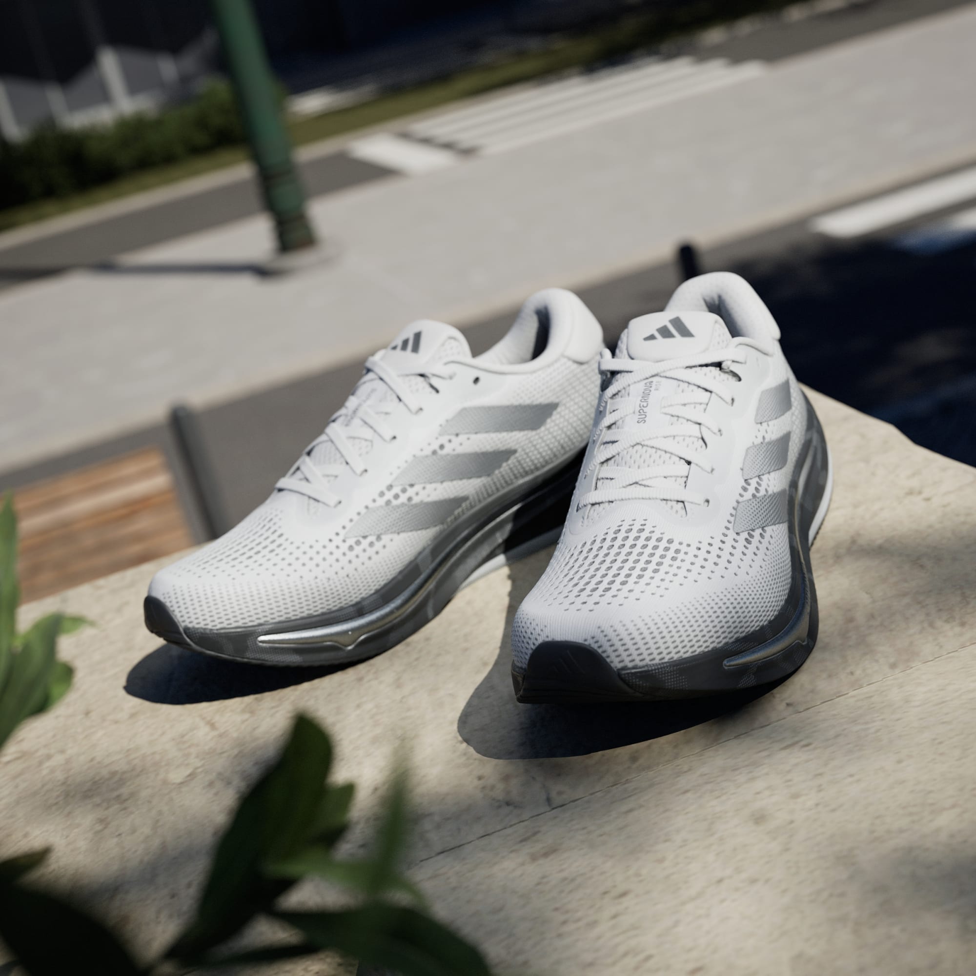 Giày Adidas Nam Chính Hãng - Supernova Rise - Xám | JapanSport ID8782