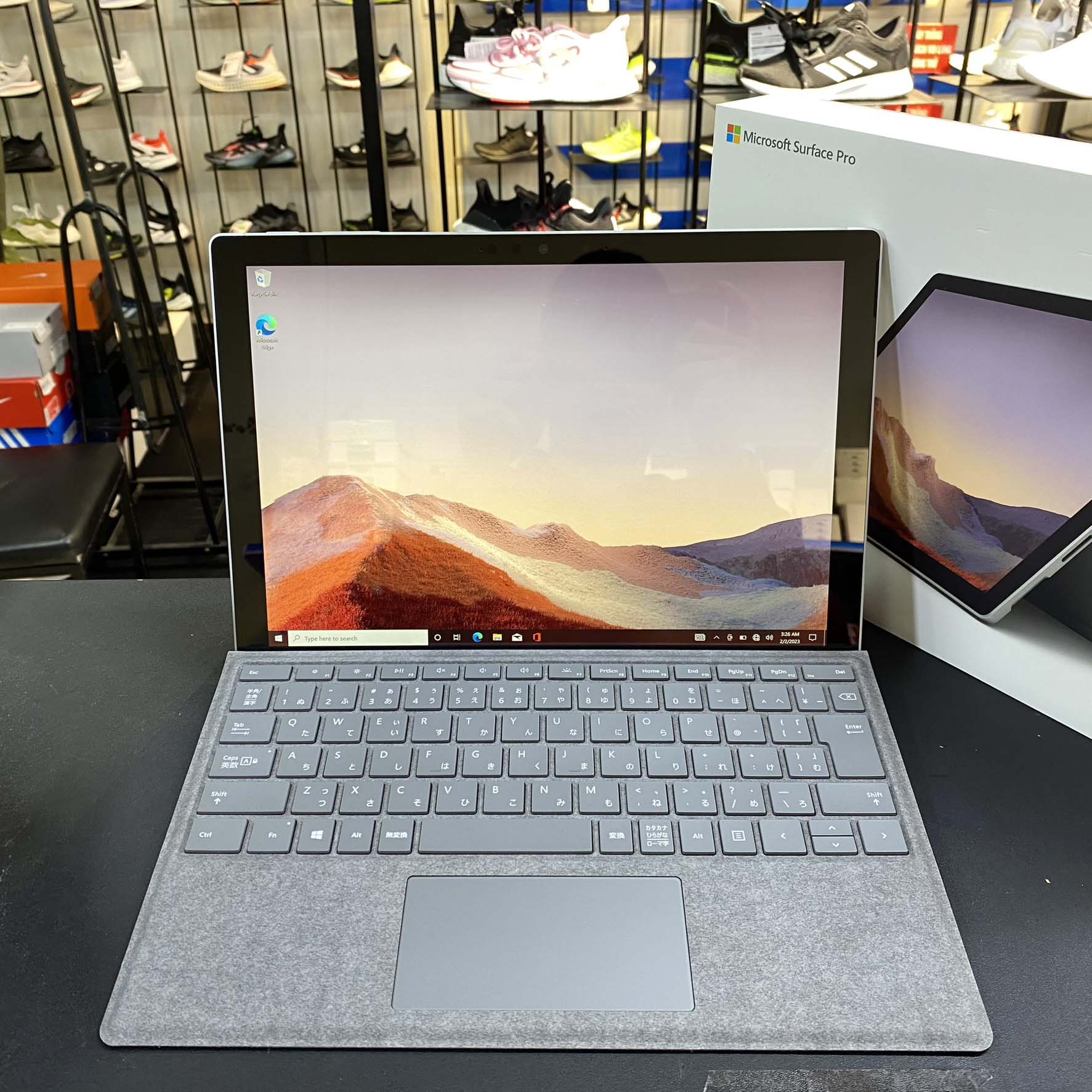 【Đã qua sử dụng】Microsoft Surface Pro 7 i5 1035G4 | 8GB | 256GB + Bàn phím - Bạc | JapanSport