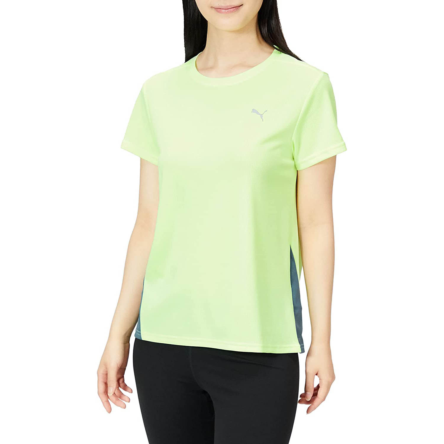 Áo phông Puma Chính hãng - Sleeve Jogging Marathon Nữ - Xanh ...
