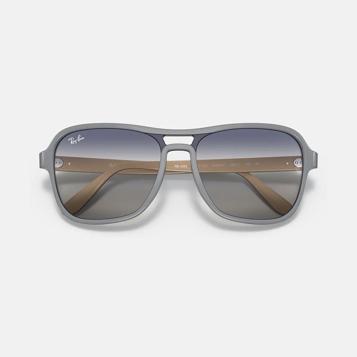Kính Ray-Ban Chính hãng - STATE SIDE BI-GRADIENT Polished Light Grey ...