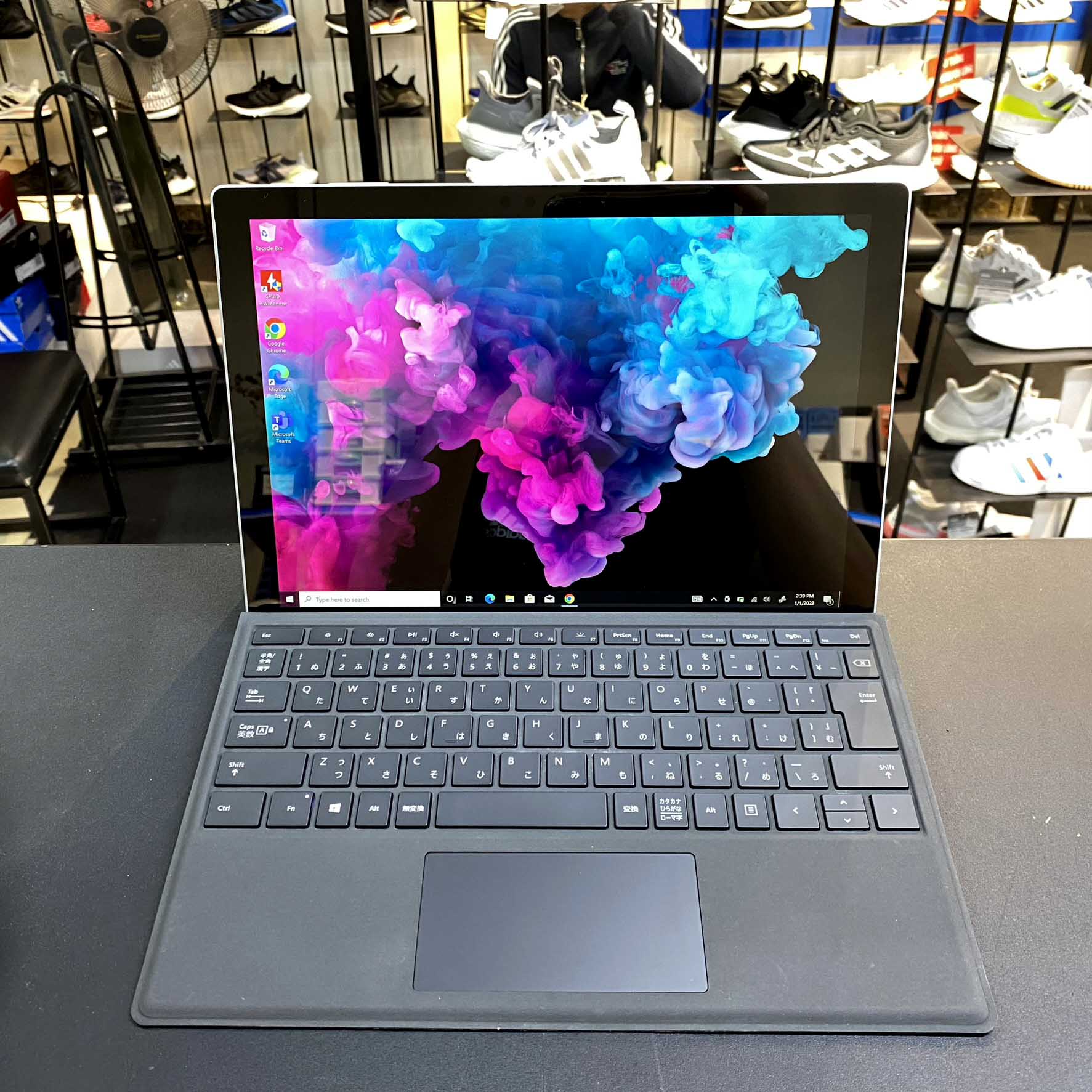 【Đã qua sử dụng】Surface Pro 5 i5-7300U | 4GB | 128GB | LTE - Bạc + Bàn ...