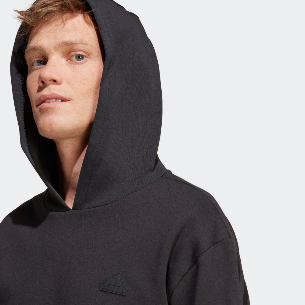 Áo Khoác Adidas Nam Chính Hãng - Future Icons 3-Stripes Hoodie - Đen ...