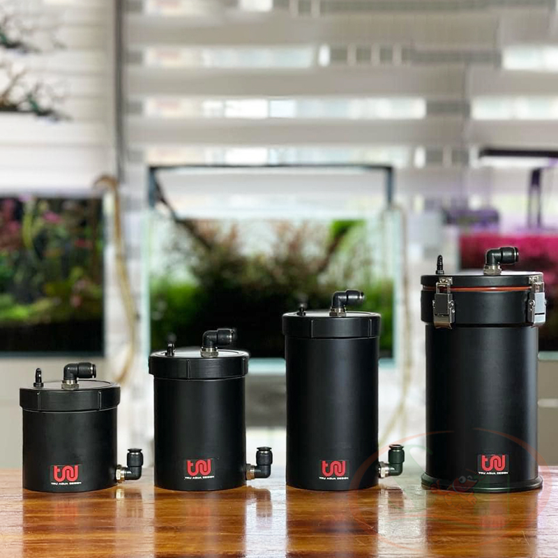 Lọc thùng mini TRU PVC Nano External Filter bể cá tép - Shrimp Home