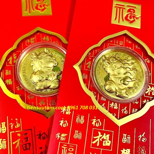 Bao Lì Xì Hình Con Rồng Cute Mạ Vàng