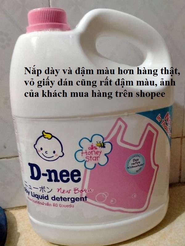 Phân biệt nước giặt Dnee Thái Lan 3000ml thật, giả - Chia Sẻ Kiến Thức ...