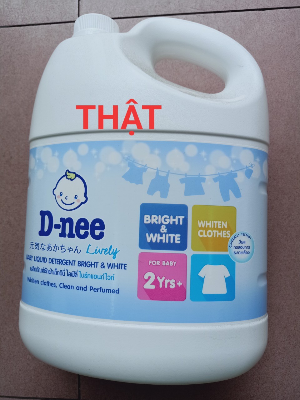 Phân biệt nước giặt Dnee Thái Lan 3000ml thật, giả - Chia Sẻ Kiến Thức ...