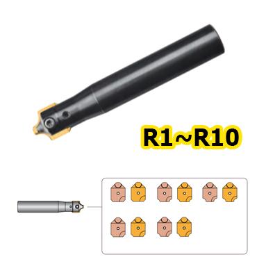 Dao phay bo cung R (Vát cạnh cung R)