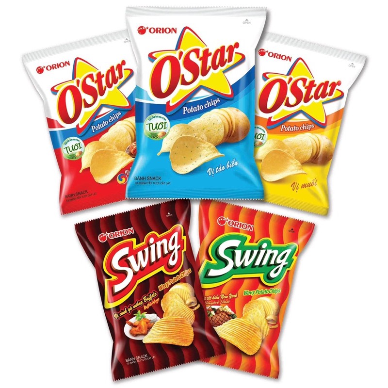 Snack vị tảo biển O'Star giòn tan gói 152g tại Bách hóa XANH