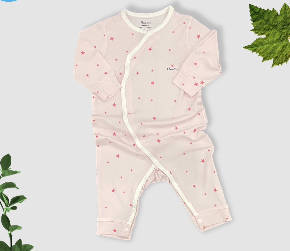 Body Dài Cài Lệch Sơ Sinh Avaler 0-9M – thienduongtretho.com