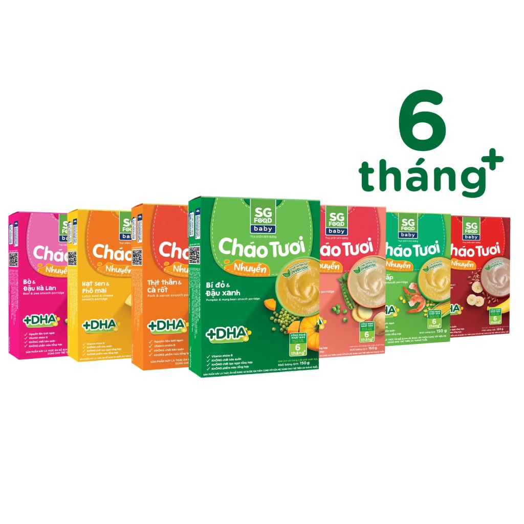 Cháo Tươi Nhuyễn SG Food Đủ Vị – thienduongtretho.com