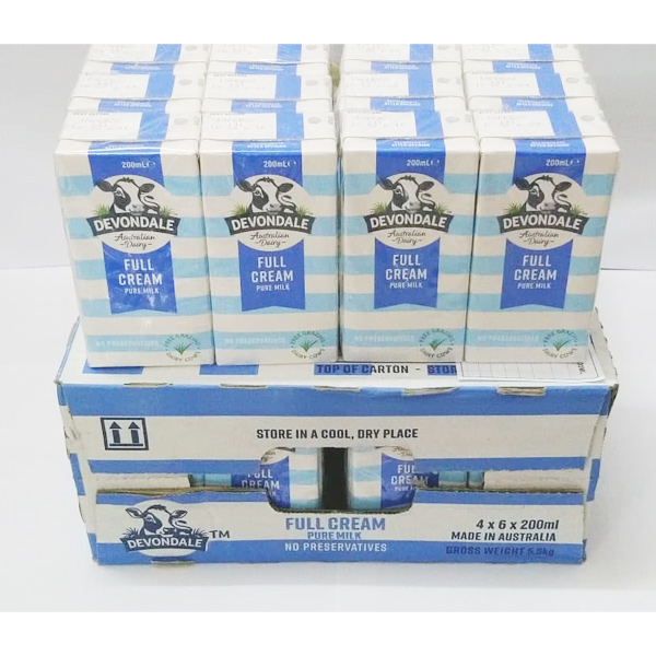 Sữa Tươi Nguyên Chất Tiệt Trùng Devondale Milk 200ml – thienduongtretho.com