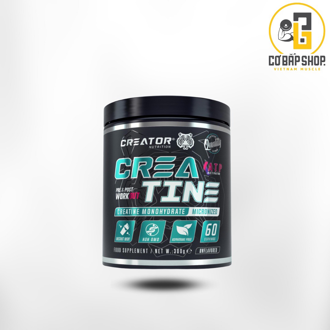 CREATOR CREATINE 300G - 60SERVINGS - Cơ Bắp Shop
