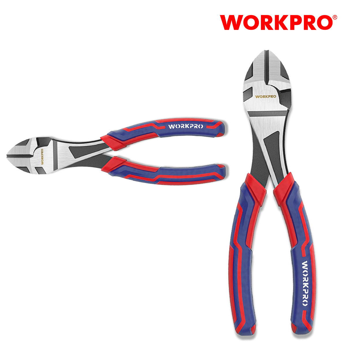 Kìm cắt bằng thép CR-V 7 inch Workpro - WP231104