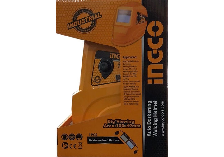 Mặt nạ hàn tự động tối INGCO AHM006