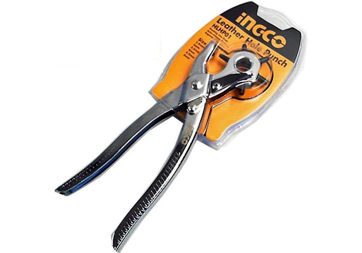 Kìm đục lỗ vải da 2.5-5mm INGCO HLHP01