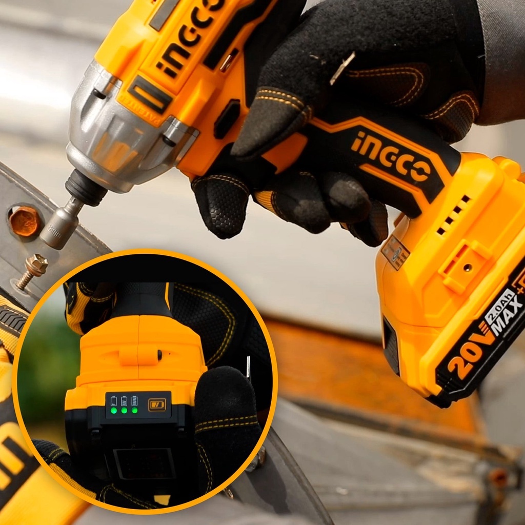 Máy Siết Vít dùng Pin Lithium 20V INGCO CIRLI2002