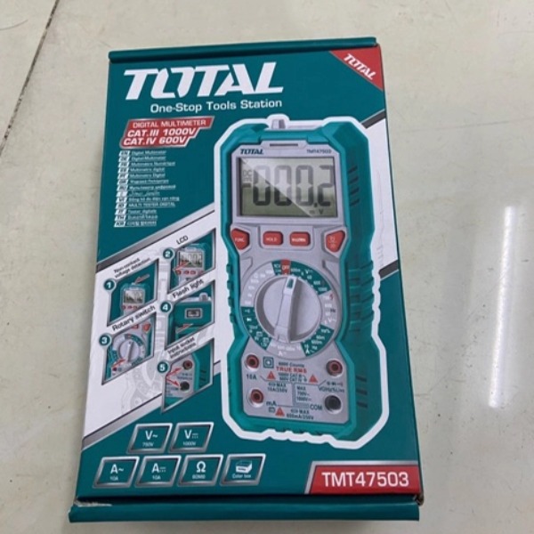 Đồng hồ đo điện vạn năng (20/T) TOTAL TMT47503
