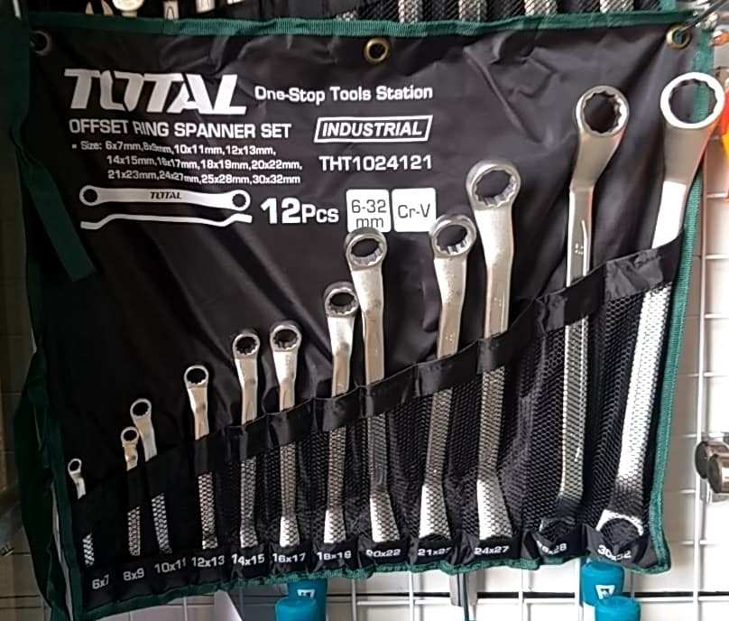 Bộ cờ lê hai vòng TOTAL THT1024121