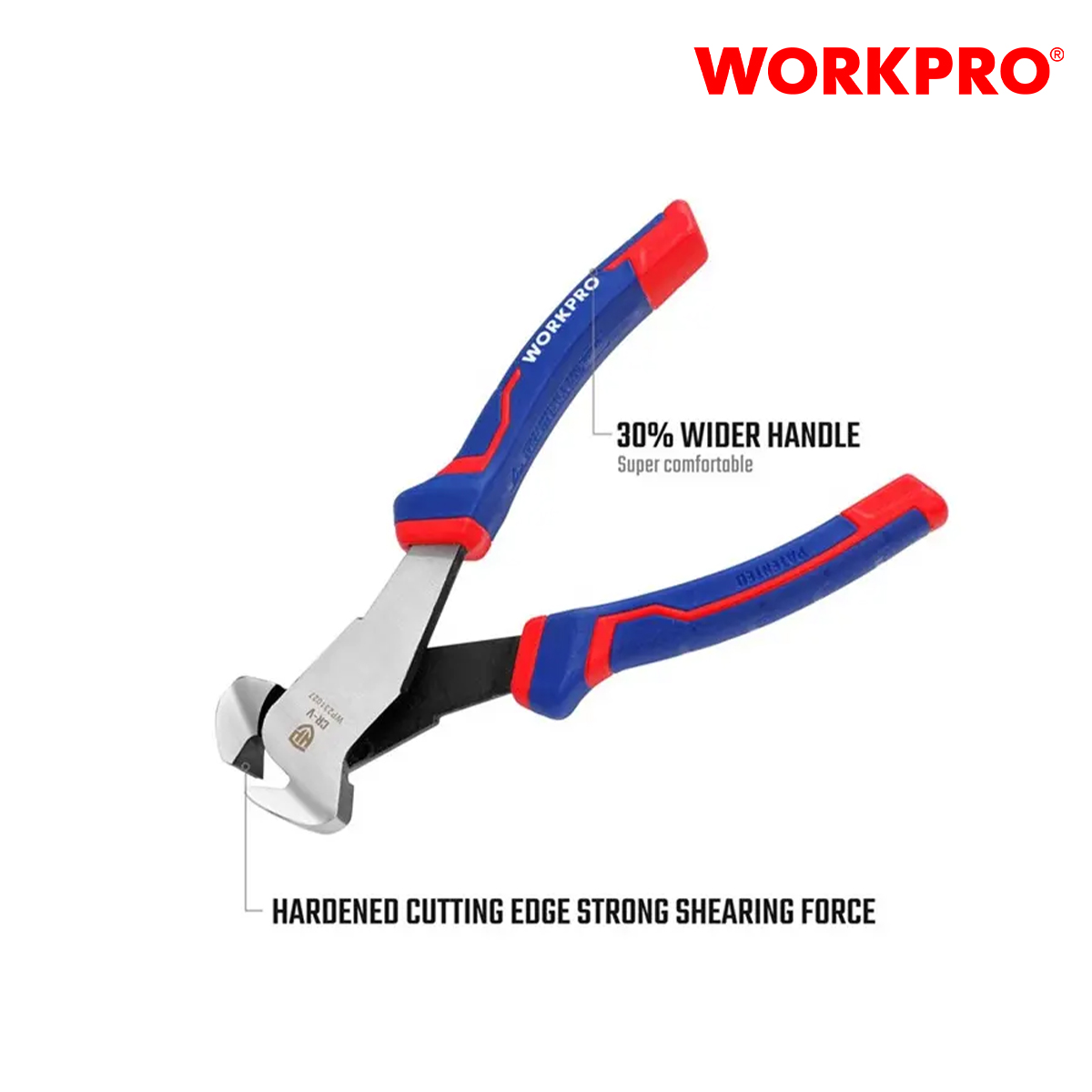 Kìm cắt cộng lực bằng thép CR-V 7 inch 180mm Workpro - WP231027