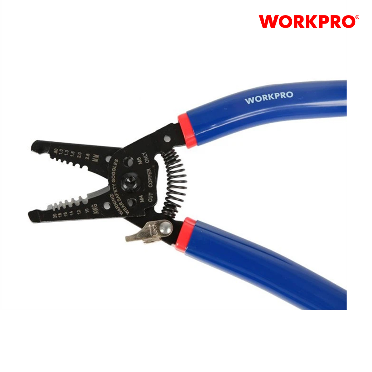 Kìm tuốt dây và cắt, kích thước 178mm Workpro - WP291004