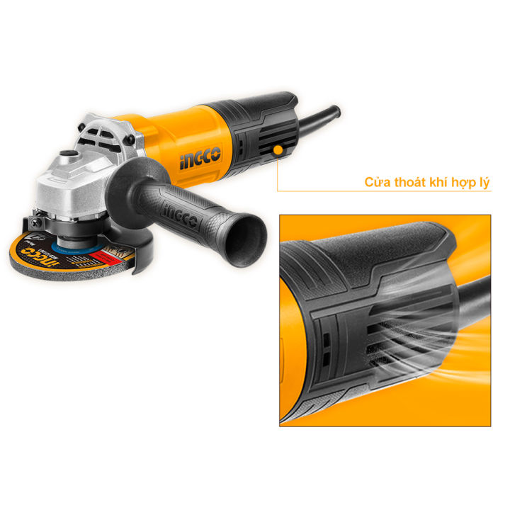 Máy mài góc 750W 100mm INGCO AG750182