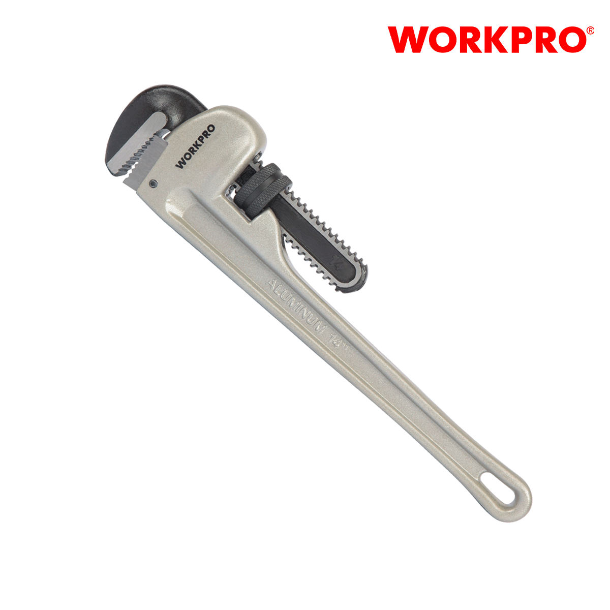 Mỏ lết bằng nhôm (Cờ lê điều chỉnh được), kích thước 250mm (10 inches) Workpro - WP302006