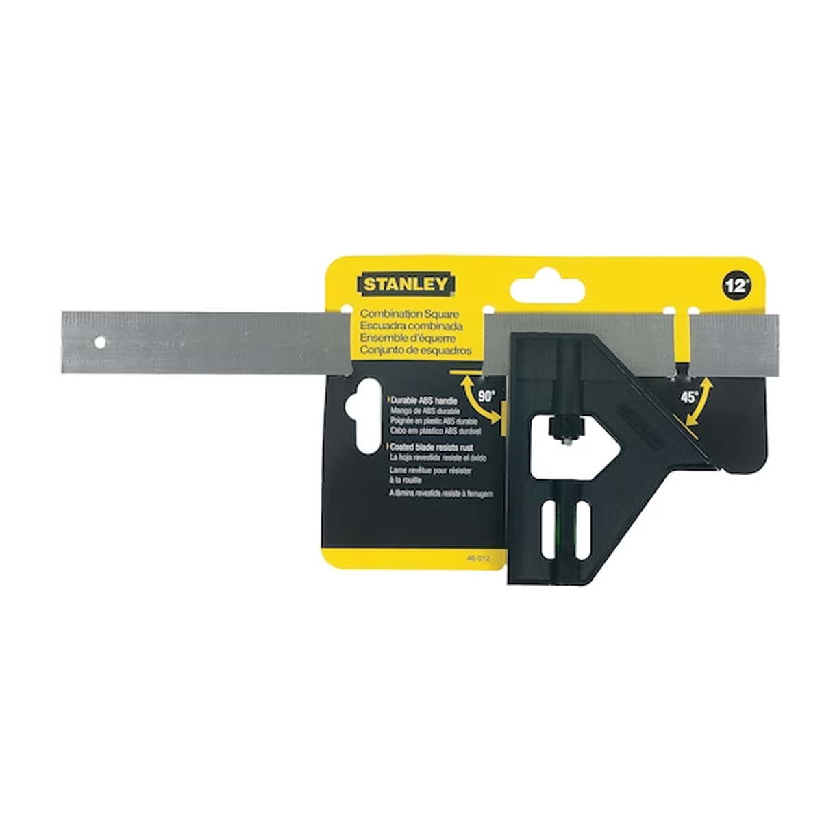 Thước eke thủy 12" cán nhựa Stanley 46-012