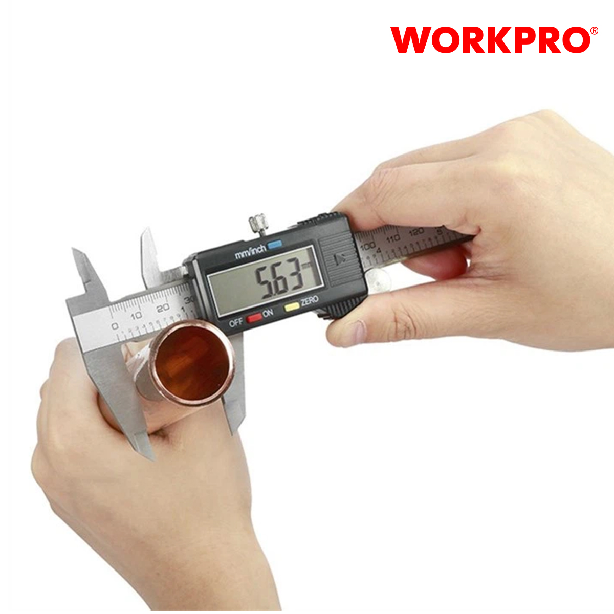 Thước kẹp điện tử, kích thước150mm (6 inches) Workpro - WP266004