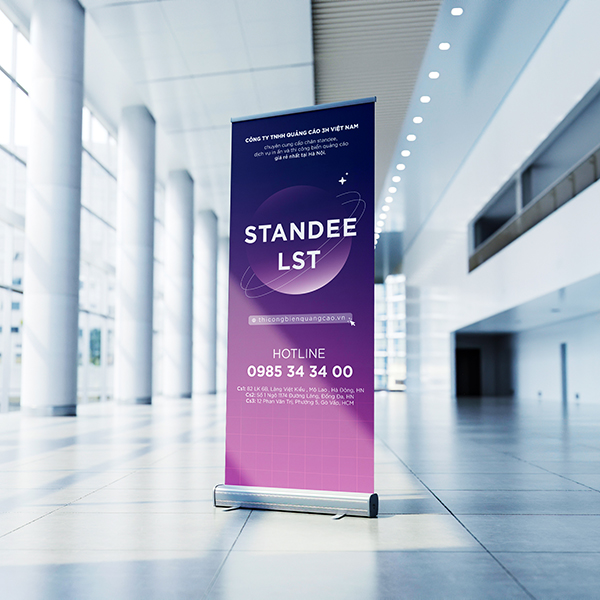 In Standee Cuốn 60*160