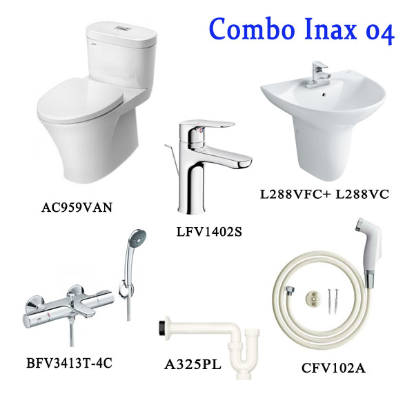 Combo Inax 04 Đại lý #1 Thiết Bị Vệ Sinh INAX