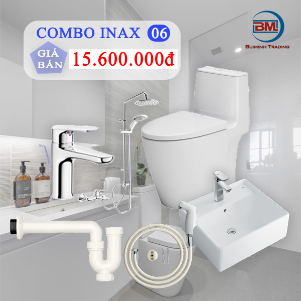 Combo Inax 06 Đại lý #1 Thiết Bị Vệ Sinh INAX