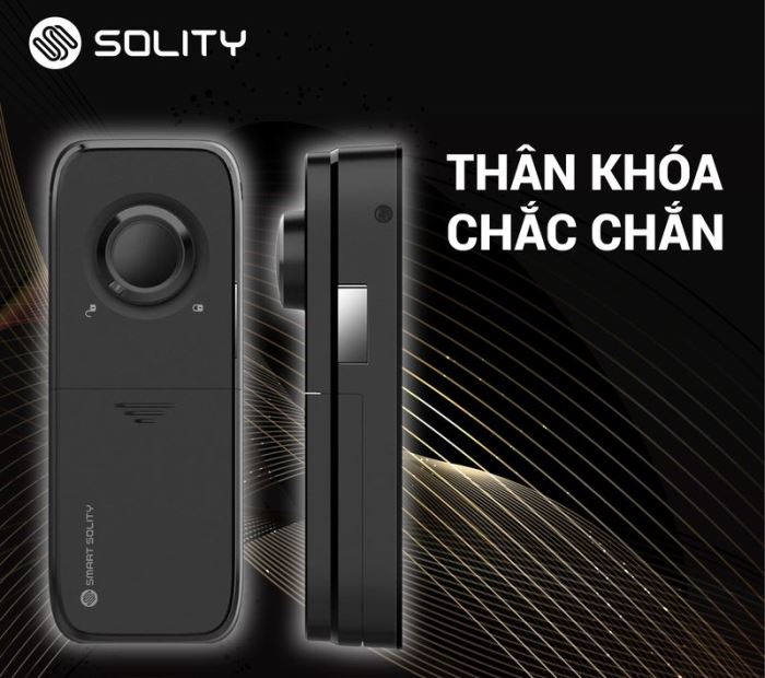 Khóa điện tử không tay cầm Solity GA-60B bluetooth - AALock- khóa cao ...