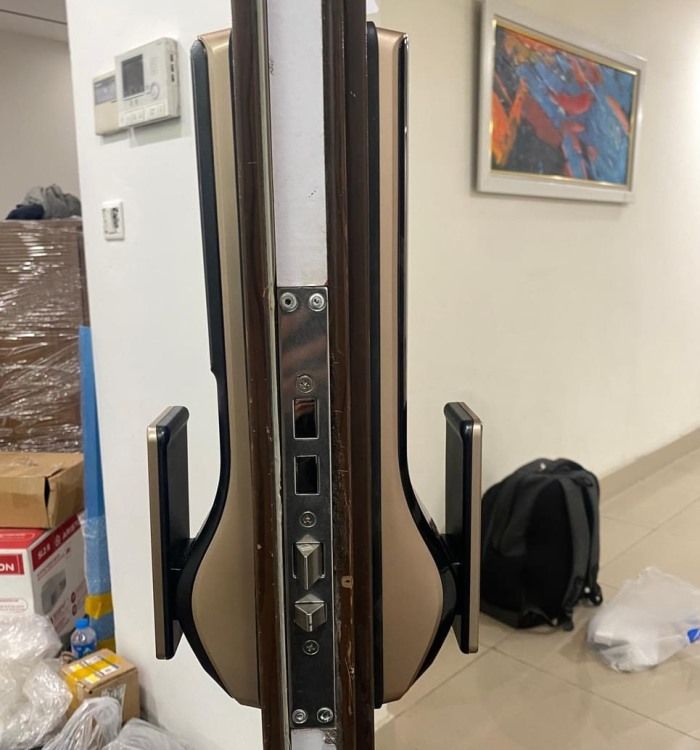 Khóa điện tử nhận diện khuôn mặt Solity GP-6000BAK - AALock- khóa cao cấp chính hãng