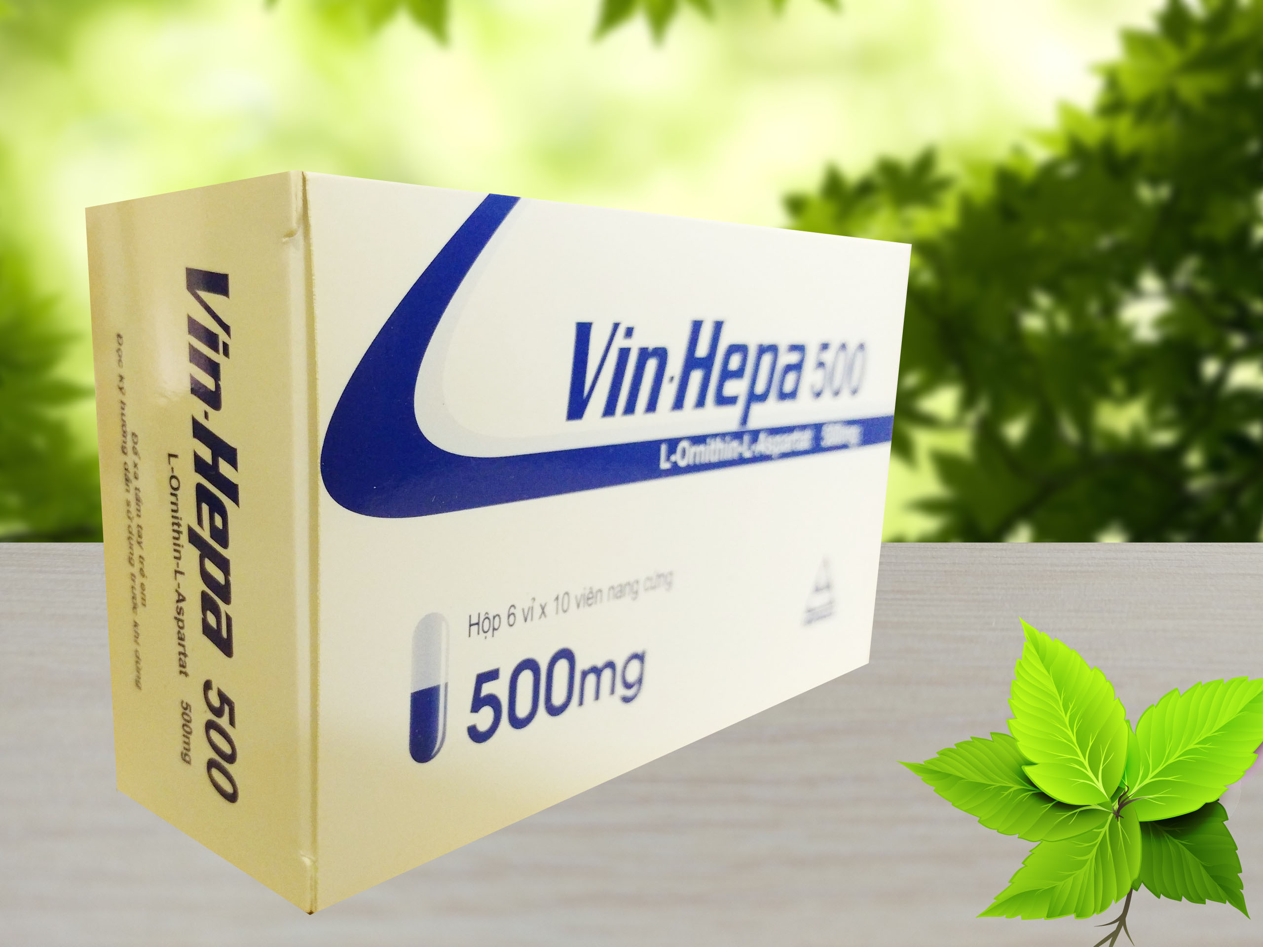 Vin-Hepa 500 Công ty Cổ phần Dược phẩm Đất Việt