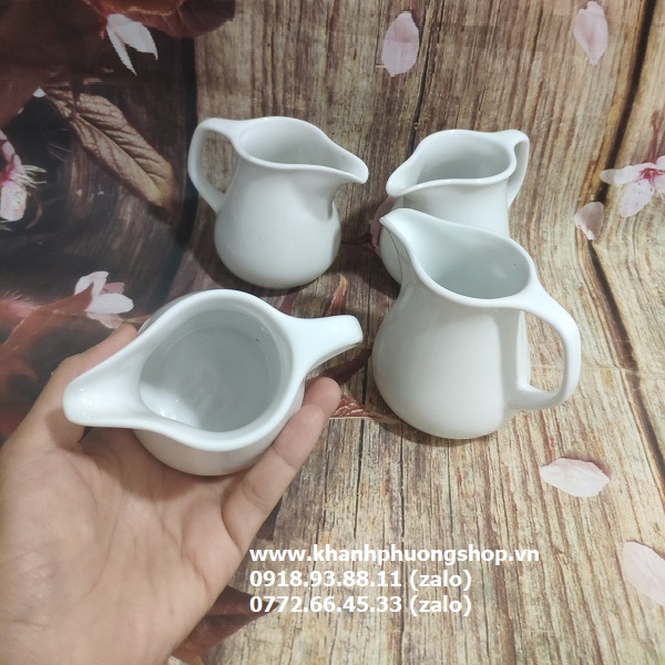 gàu rót sữa sứ Minh Long 160ml - bình rót sữa sứ minh long 160ml Khánh Phương Shop