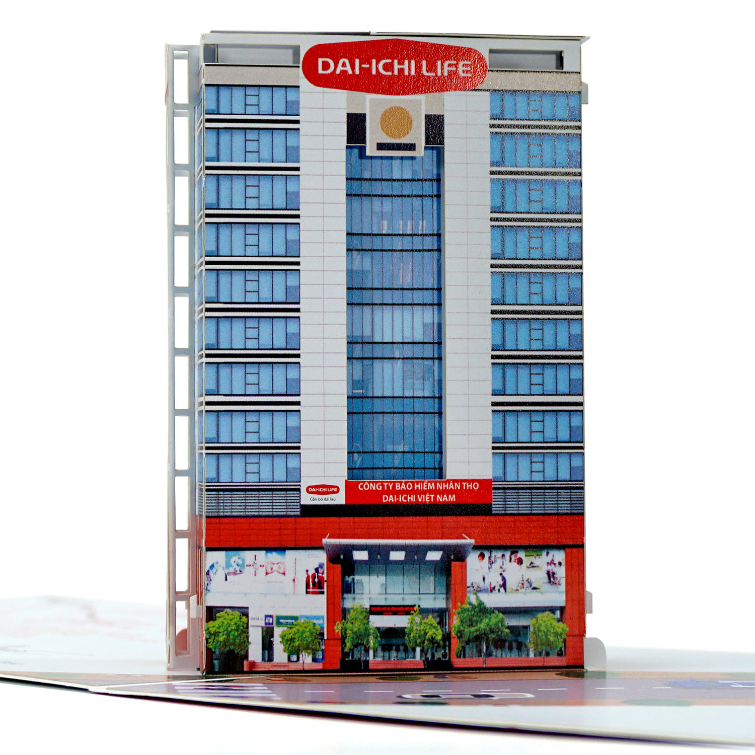 Thiệp 3D Tòa nhà Dai ichi life Việt Nam CÔNG TY CỔ PHẦN THIỆP NỔI VÀ ...